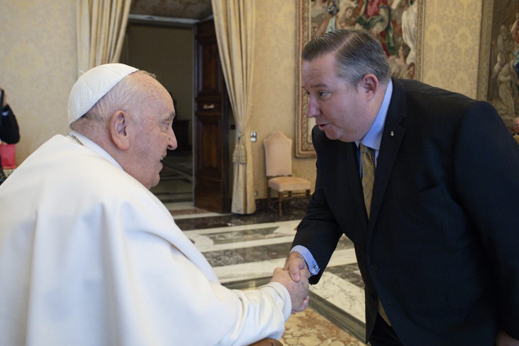 Holy Father receives the Order of Malta's Ambassador to Lesotho in ...